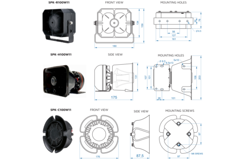 PAS - Digital Siren Amplifier - EMITTER ELECTRONICS